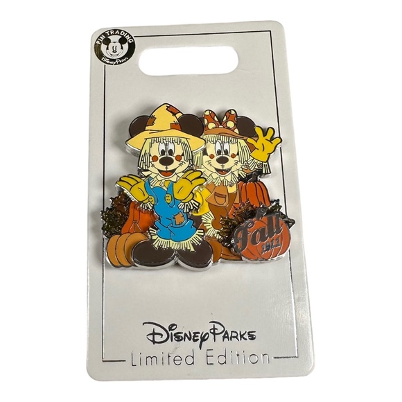 Disney | Other | Disney Parks Mickey Minnie Mouse Fall 22 Pin | Poshmark